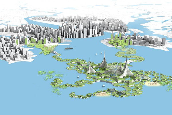 The Thai Floating soccer field - Aquatic Urbanism