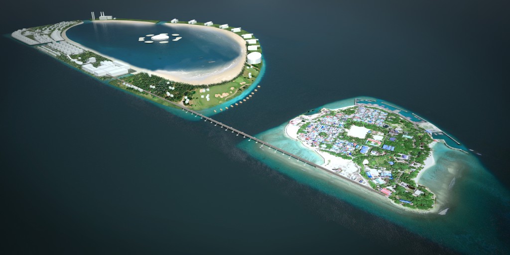 Concept-floating-bridge-maldives - Aquatic Urbanism